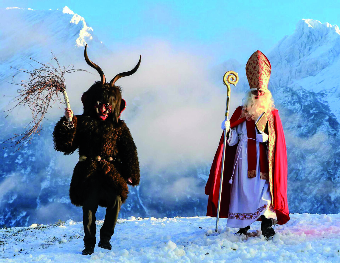 Nikolaus und Krampus - picturedesk.com Martin Huber - wir im bild